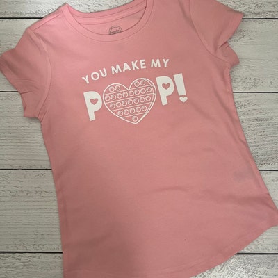 Heart Pink Popper SVG PNG DXF Eps Fidget Toy Pop It Valentines Cricut ...