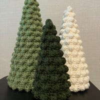 Bobble Christmas Trees Crochet Pattern, Christmas Tree With Bobble ...
