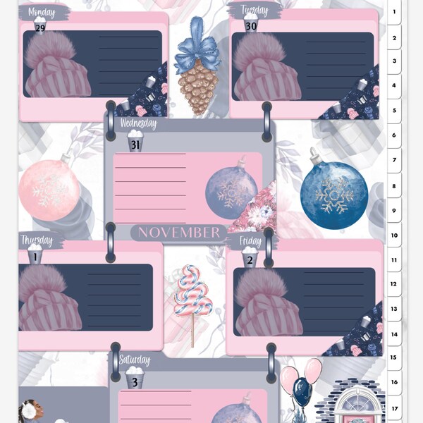 NOTES and LISTS OVERLAYS Stickers for Digital Planners Goodnotes ...