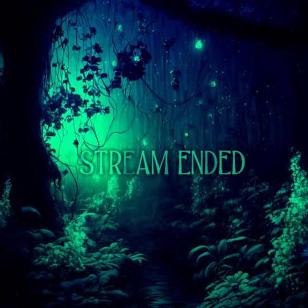 Gothic Roses Countdown Timer Overlay: Animated Stream Start Screen ...