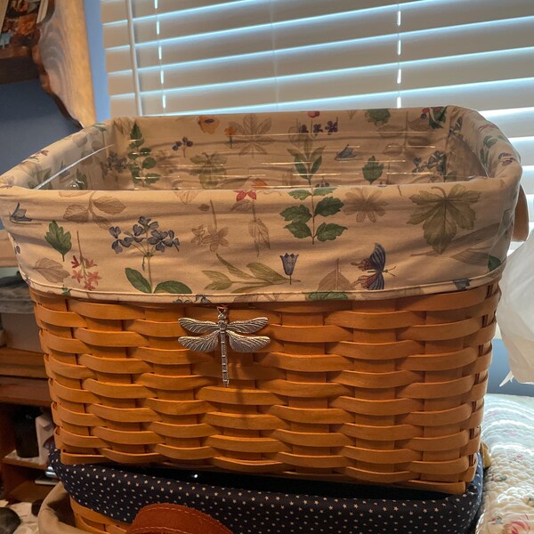 Longaberger Pen Pal Basket, 2 New Easter Tie Ons, & Retired Kathy Hatch ...