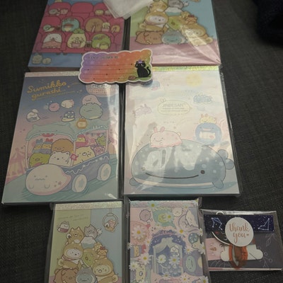 San-x Sumikko Gurashi Bird Watching Large Memo Pad Kawaii Japan Back to ...