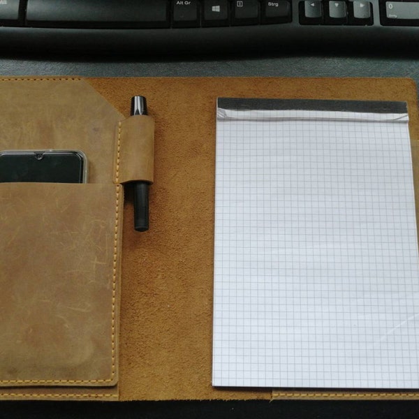 IPad Mini Standing Folio Cover With A5 Writing Pad,ipad Mini Leather ...