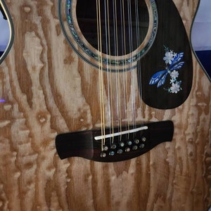 New-godin ACS Series Guitar Custom Pickguard Choice of Wood and Design ...