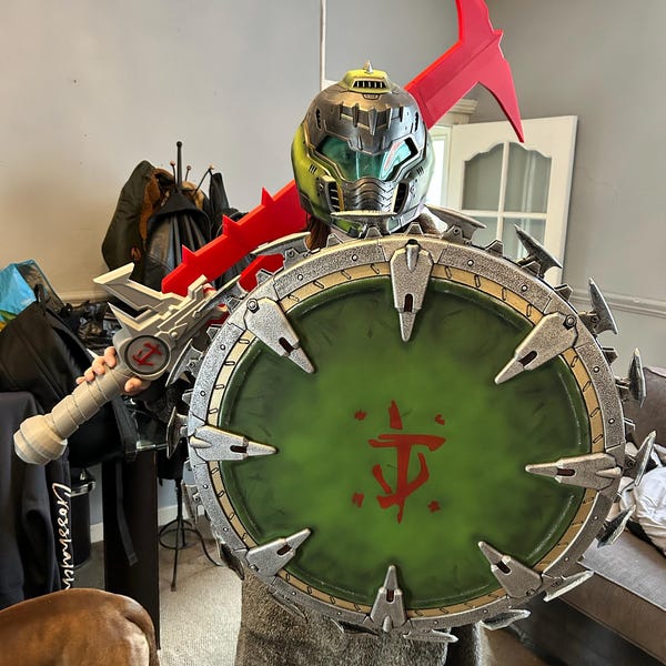 Doom the Dark Ages Shield/ Life Size Replica - Etsy