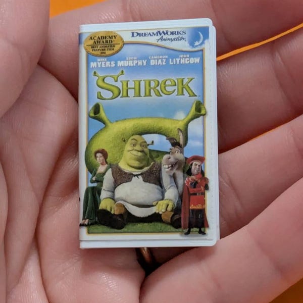 Mini 1:6 VHS (K-Z Titles) Tapes Choose the Movie! Retro Miniatures 80's ...