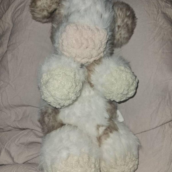 Fluffy Snuggler Cow | Crochet - Etsy