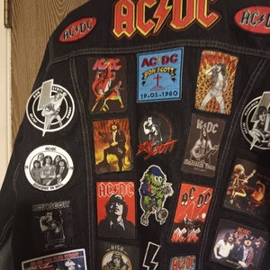 AC/DC Angus Young Rising Power Woven Patch - Etsy