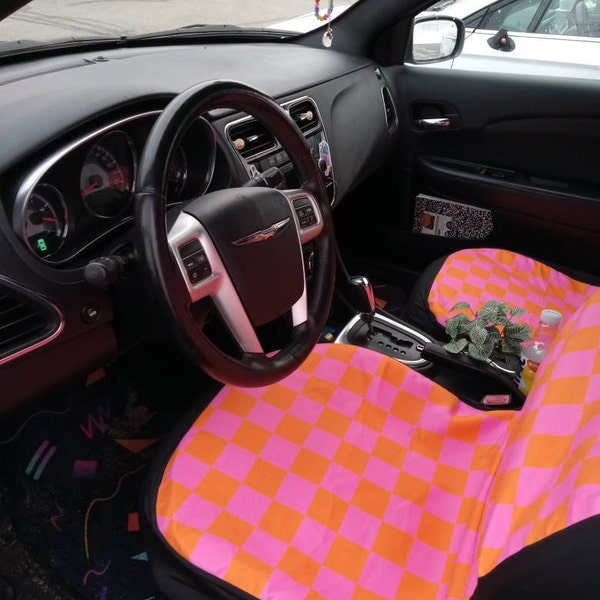 Retro Movie Theater Car Floor Mats/memphis Style Car Accessories/90s ...