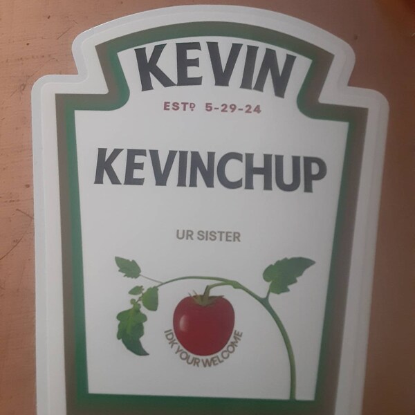 Personalised Chocolate Spread Label Decal Vinyl Sticker, Funny Gift ...