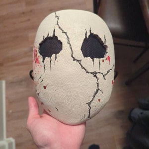 Custom Design Blank Face Plate Round Resin Mask Masks Made to Order - Etsy