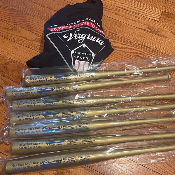 18 Trophy Bat Personalized Baseball Bat Custom Baseball Bat Engraved ...