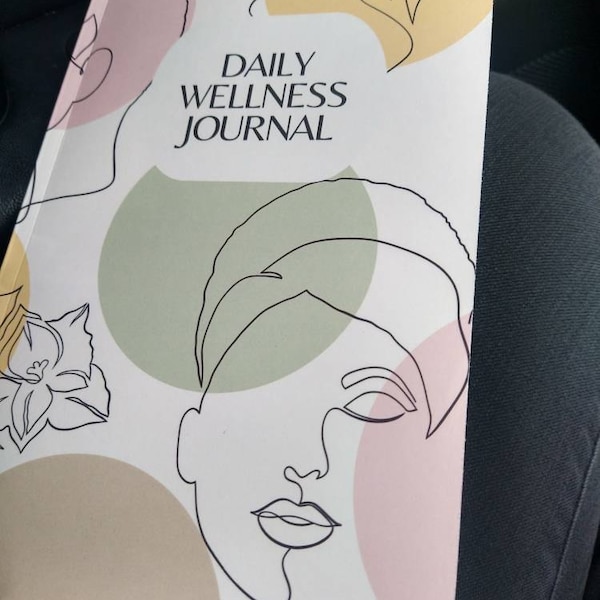 Beautiful Daily Wellness Journal | Guided Mental Health Journal | Self ...