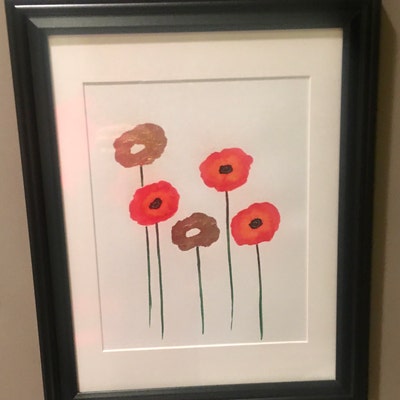 Get Well Soon Card, Hand Painted Greeting Card, Watercolor Card ...