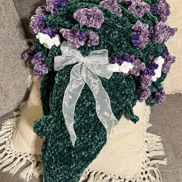 Surprise Bouquet Blanket™ Crochet Pattern PDF - Etsy