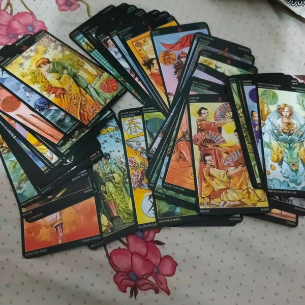Rare Iona Tarot 22 Major Arcana Cards Deck,tarot,tarot Deck,tarot Cards ...