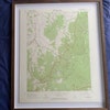 Antique Saco, Montana 1905 US Geological Survey Topographic Map Valley ...