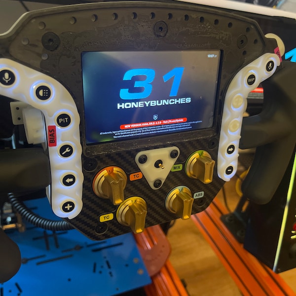 SIMUBOX Black Load Cell Pedals Set Stainless Steel 2 Hydraulic Dampers ...