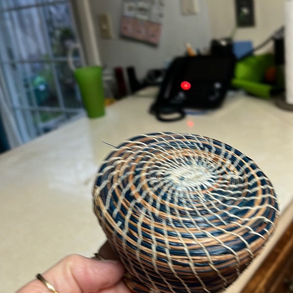 100% Handcrafted Wooden Basket Bases W/ Mandala Designs and Holes for ...