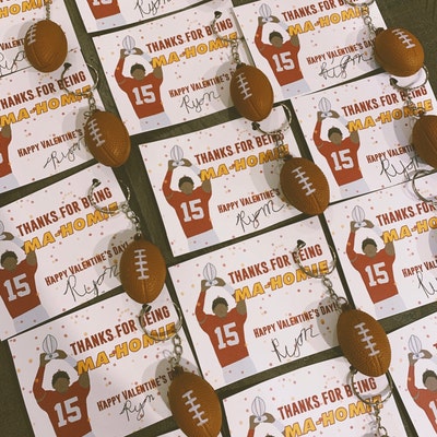 Mahomie Valentine Printable // Patrick Mahomes Kansas City Chiefs ...