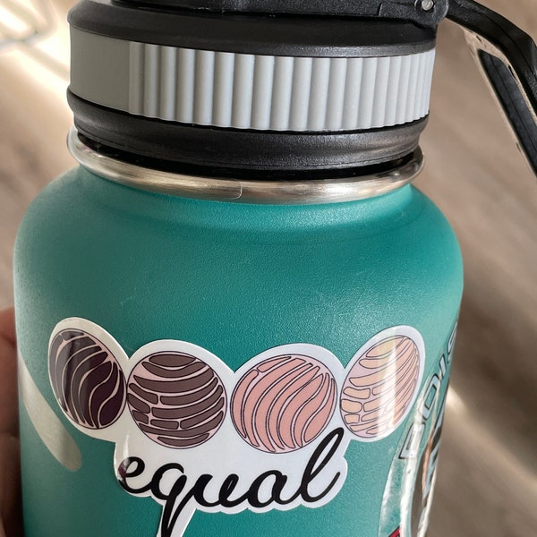 Equal Conchas Sticker/mexican Stickers/concha Bread/positive Sticker ...