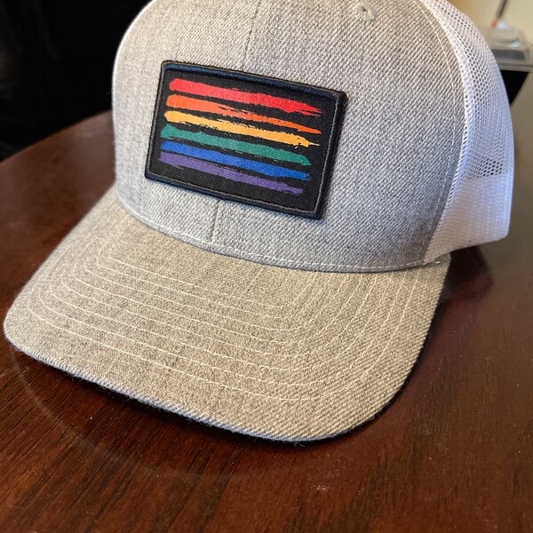 American Flag Enforcer Flex Fit Hat Navy - Etsy