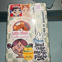Little Miss Kindle Reader Sticker, Kindle Lover, Kindle Stickers ...