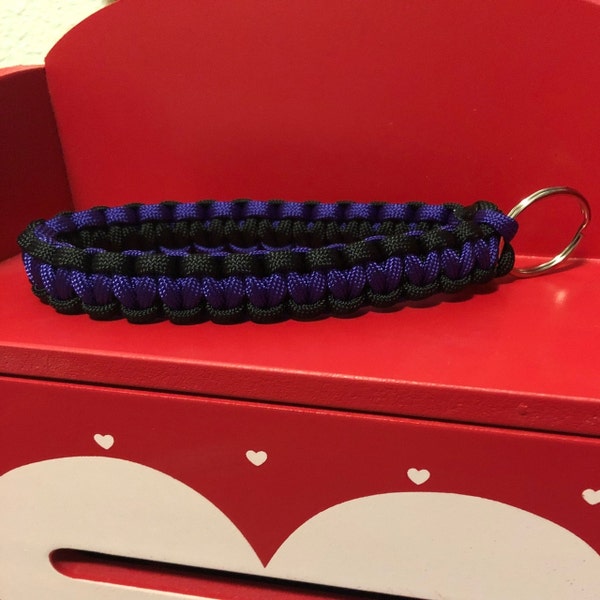 Paracord Wristlet Keychain, Paracord Wrist Key Chain, Paracord Wrist ...