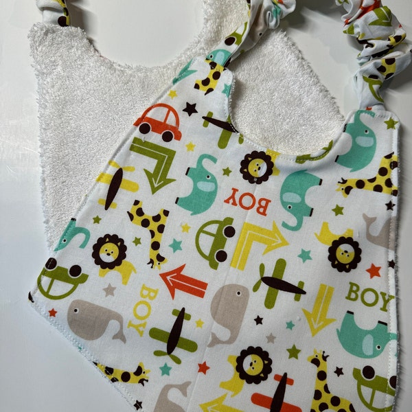 Pullover Bib Pattern: Elastic Neckline, Newborn Gift (PDF Pattern) - Etsy