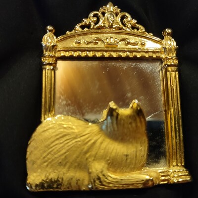 Vintage Geno Gold Toned Hand-carved Shell Cameo Brooch Signed - Etsy