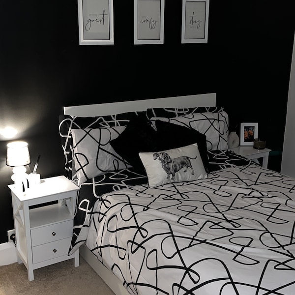 Set of 3 Guest Room Prints | Be Our Guest, Stay Awhile, Get Comfy ...