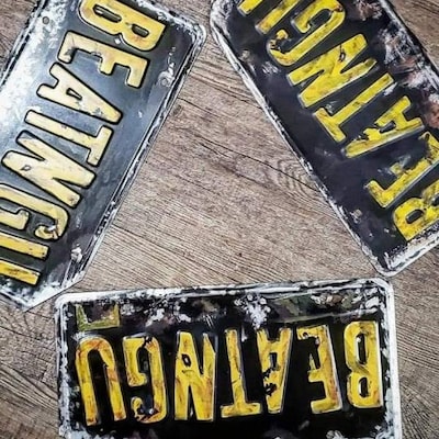 Out of Time License Plate - Etsy