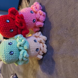 No-sew-octo Crochet Pattern Amigurumi Mini Octopus Pocket Octo - Etsy