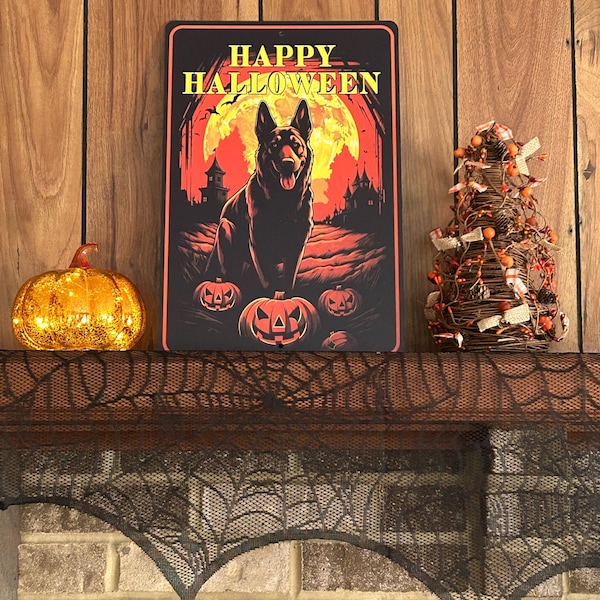 Doberman Pinscher Sign, Beware Dog Sign, Dog Silhouette Sign, Doberman ...