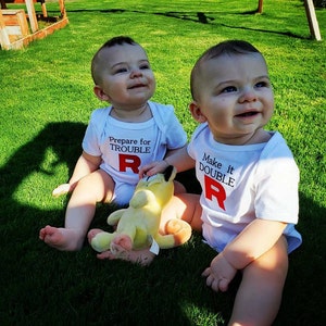 Team Rocket Twin Sibling Set - Etsy