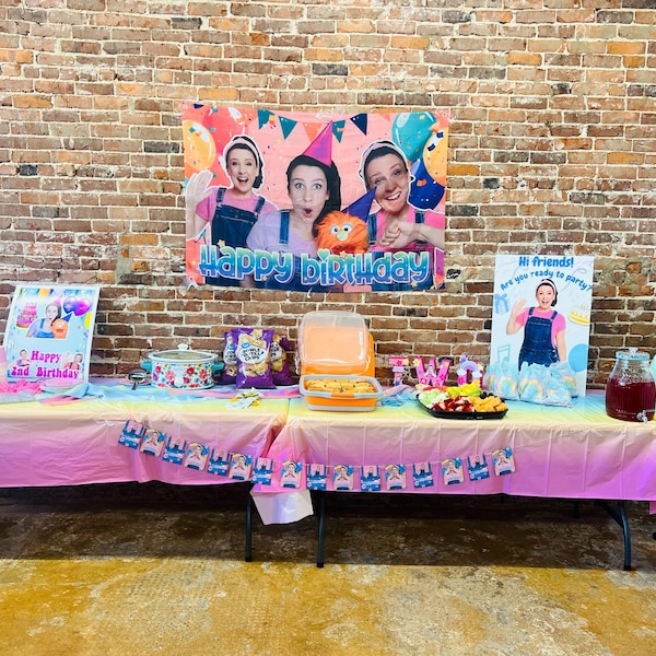 PDF Ms Rachel Banner Printable. Make Your Own Birthday Banner. - Etsy