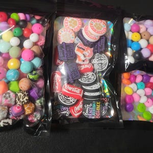 16 Mm Round Acrylic Pastel Mix Beads - Etsy