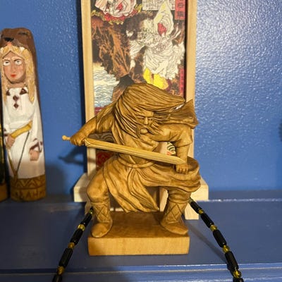 Bragi, the Statue of Bragi, Nordic God - Etsy