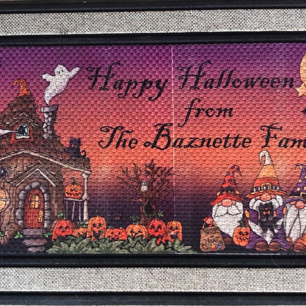 Halloween Gnome Clip Art, Halloween Gnome PNG, Bulletin Board Decor ...