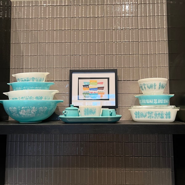 Set of 3 Pyrex Cinderella Mixing Bowl Display Stands Risers 3D Printed ...