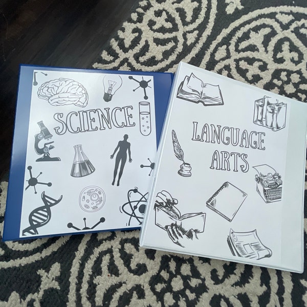 U.S. HISTORY Binder Cover Printable / Letter Size / School Binder Cover ...