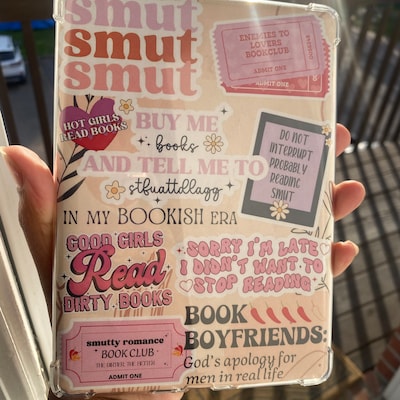 Kindle Insert for Clear Case Kindle Skin Bookish Stickers E-reader ...