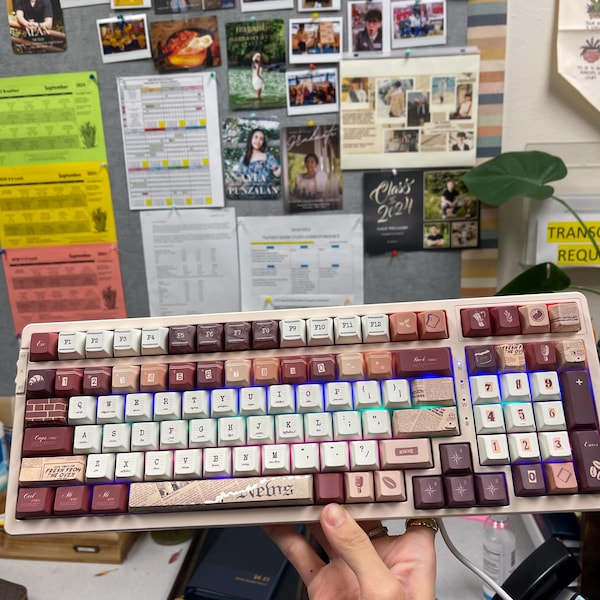 Pixelated Mario Keycap Set MOA and Cherry Profile Keycap Sets SNES ...