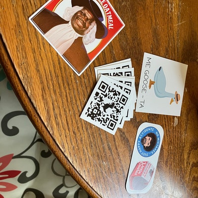 Custom Logo QR Code, QR Code Stickers, Custom Sticker, Logo Stickers ...