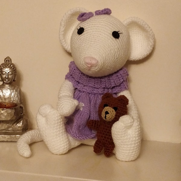 Crochet Pattern - Little Mouse Milla - Etsy