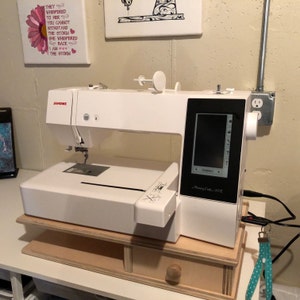 Embroidery Riser Fits Janome 400E/ 500E/550E Handcrafted Handmade ...