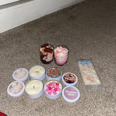 Berry Blue Candle, Blue Raspberry Candle, Cocktail Candle, Soy Wax ...