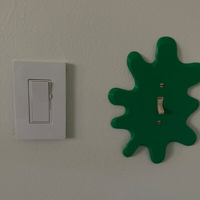 Blob Splat Goop Retro Light Switch Cover 3D Printed Style 2 - Etsy