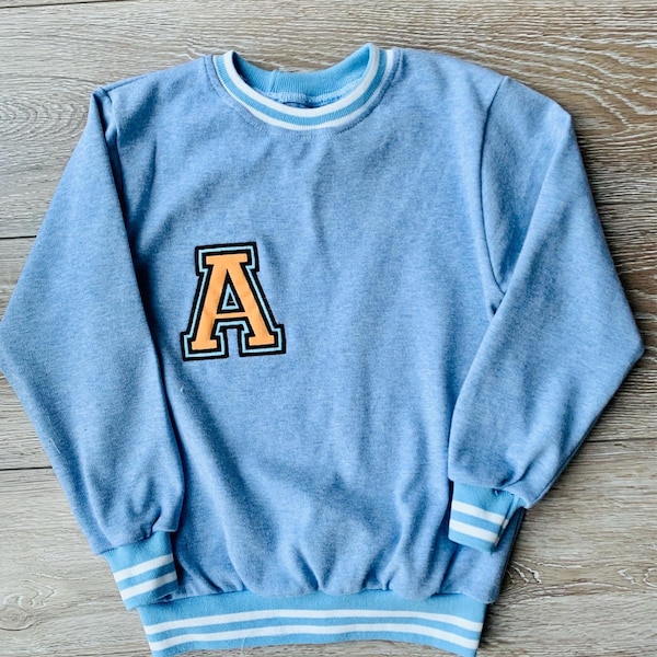 Two Layers Double Applique Athletic Sport High School Team Players FONT ...