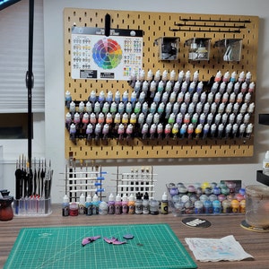 Spinrack Paint Rack for 54 10ml Tamiya, AK, Mr. Hobby, Etc. Bottles - Etsy